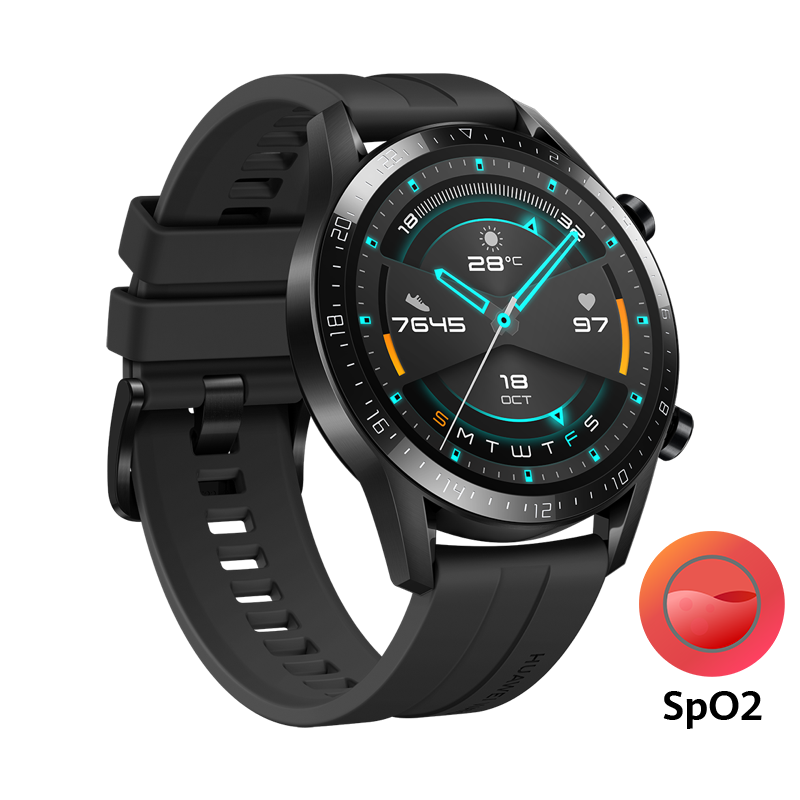 HUAWEI WATCH GT 2 46mm - Siyah HUAWEI WATCH GT 2 46mm - Siyah