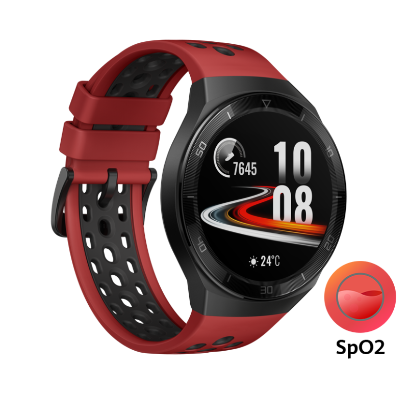 HUAWEI Watch GT 2e - Lav Kırmızısı HUAWEI Watch GT 2e - Lav Kırmızısı